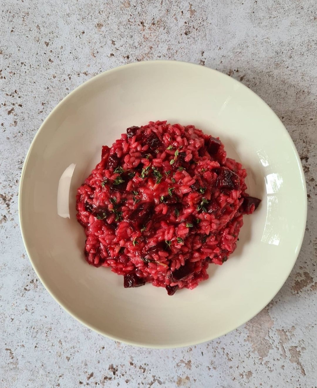 Beetroot Risotto - At Dad's Table